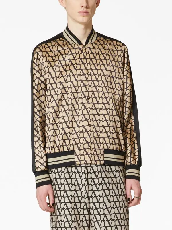 Valentino Garavani Toile Iconographe Bomber Jacket