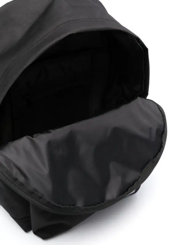 Carhartt Work In Progress Zip-fastening Backpack With Logo Patch - Black