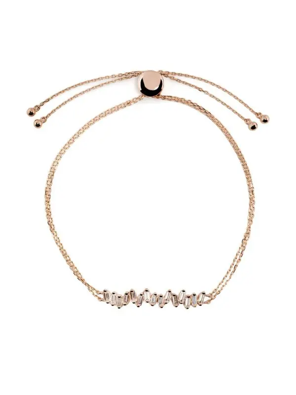 SUZANNE KALAN 18kt Rose Willow Diamond Bracelet - Gold