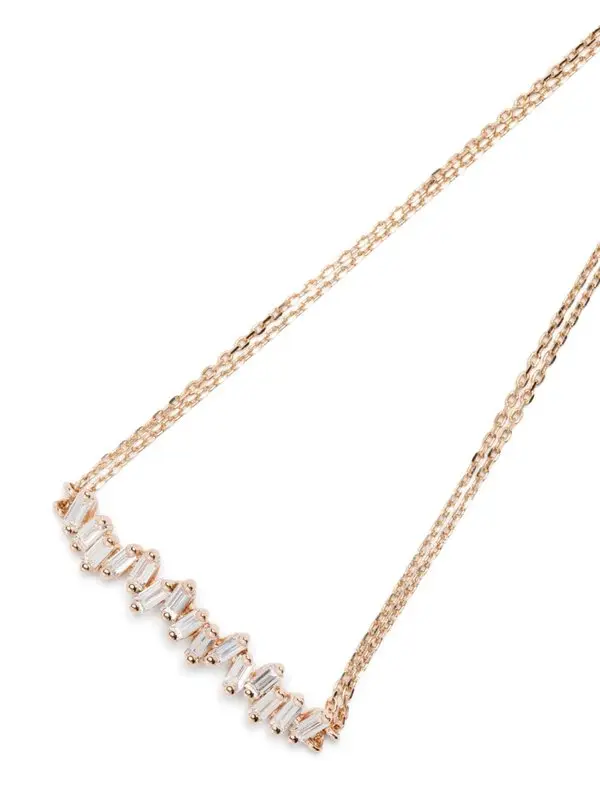 SUZANNE KALAN 18kt Rose Willow Diamond Bracelet - Gold