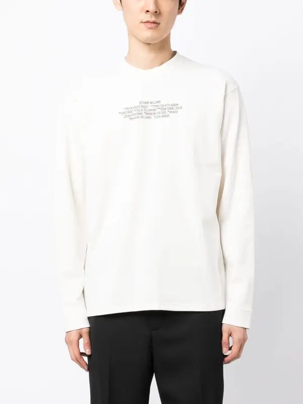 BETHANY WILLIAMS Logo-print Long-sleeved T-shirt