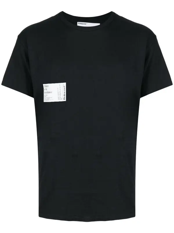 CHILDREN OF THE DISCORDANCE Graphic-print Cotton T-shirt - Black