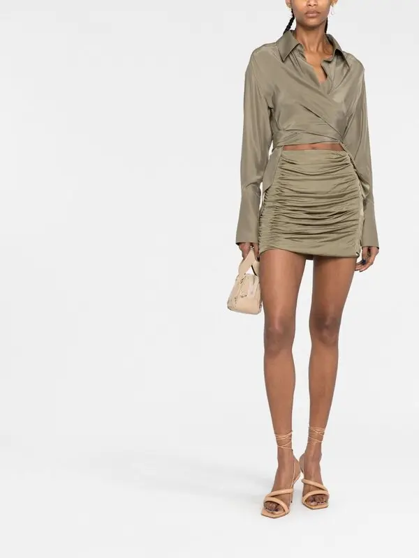 Gauge81 Silk Wrap Blouse