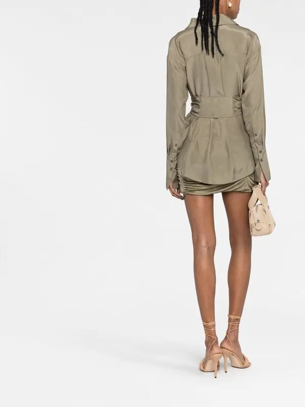 Gauge81 Silk Wrap Blouse