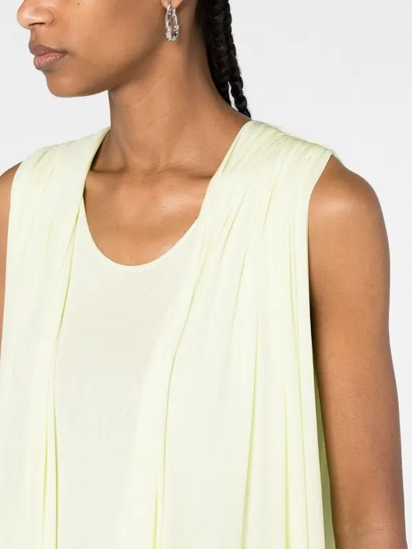 JIL SANDER Draped Maxi Dress - Green