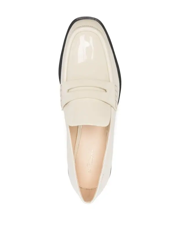 3.1 Phillip Lim Alexa Patent Leather Penny Loafers EU Size 41 US 11 Ivory/Creme Buy Alexa Penny Loafer in Patent Calf Leather | 3.1 Phillip Lim main image 4