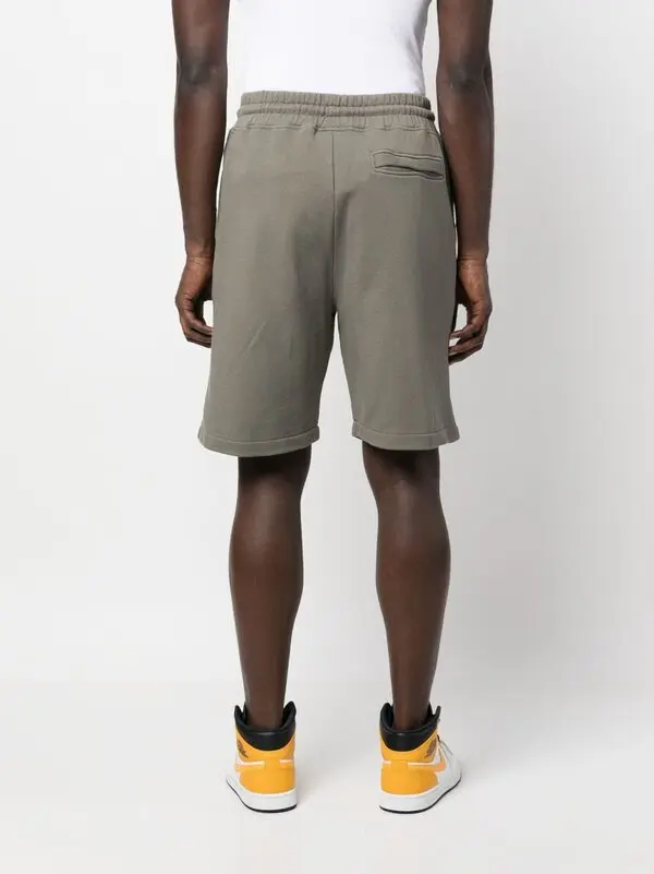 COUNTY OF MILAN Marcelo Burlon Cross Basket Jersey Shorts - Green