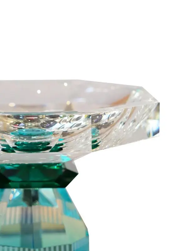 REFLECTIONS COPENHAGEN Madison Crystal Bowl - Blue