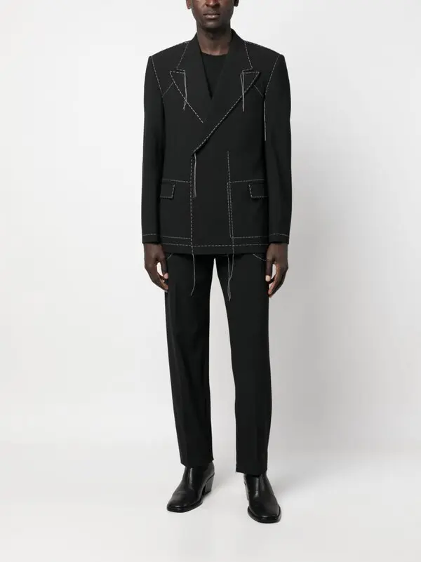 Off-White Stitch Tailored Double-breasted Blazer