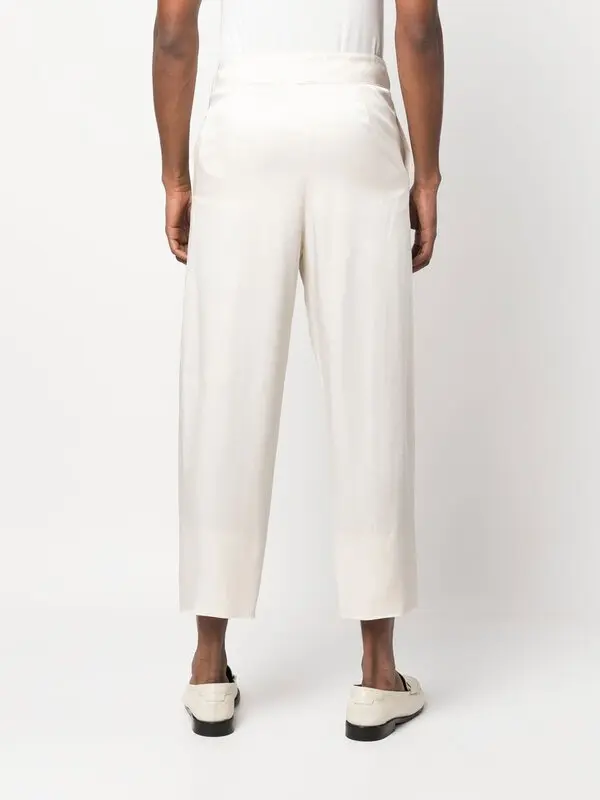 Saint Laurent Buttoned Slim Trousers