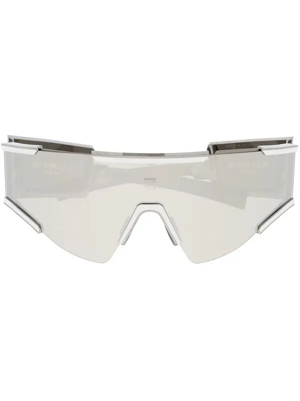 Balmain Mask Sunglasses - Silver