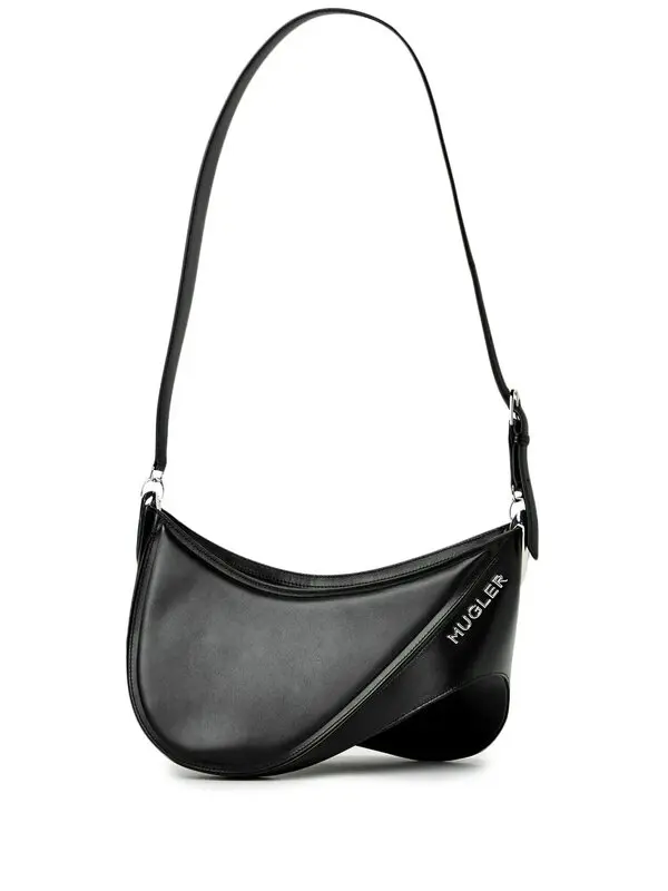 MUGLER Large Smooth Spiral Tote
