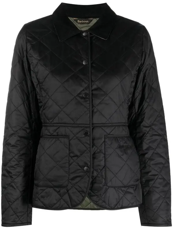 Barbour Deveron Quilted Jacket - Black