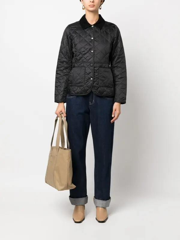 Barbour Deveron Quilted Jacket - Black