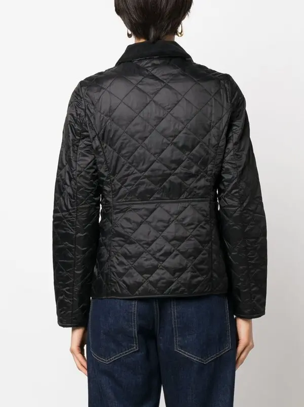 Barbour Deveron Quilted Jacket - Black