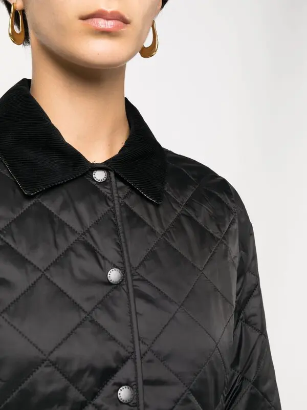 Barbour Deveron Quilted Jacket - Black