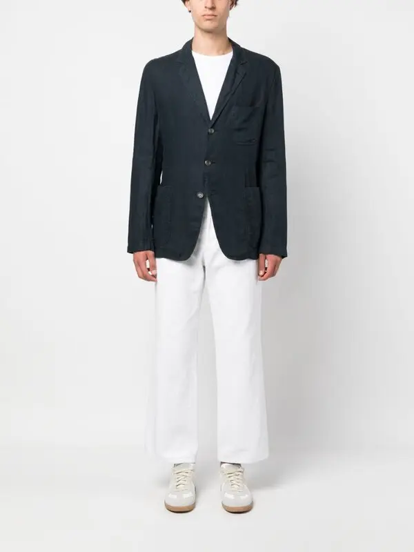 Aspesi Stepped Lapels Single-breasted Blazer