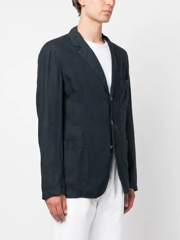 Aspesi Stepped Lapels Single-breasted Blazer