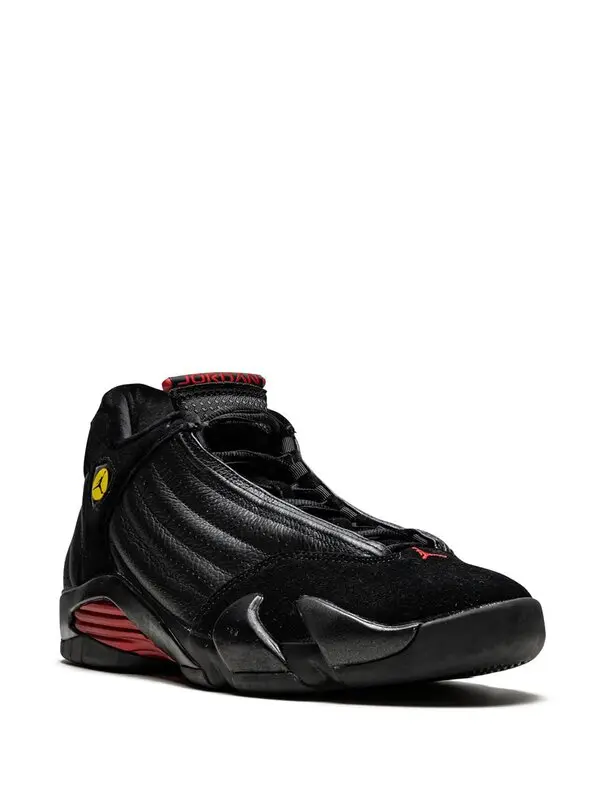 JORDAN Air 14 Retro Last Shot Sneakers - Black