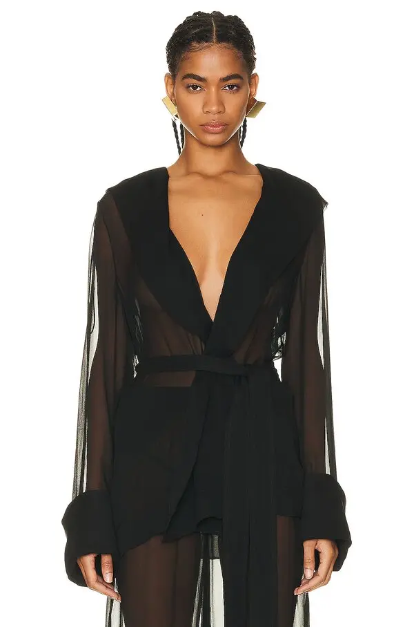 Saint Laurent Silk Jacket