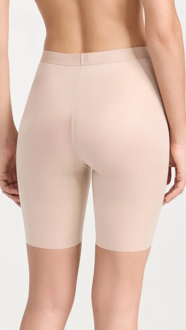 Spanx Shape Invisible Mid-thigh Short - Champagne Beige