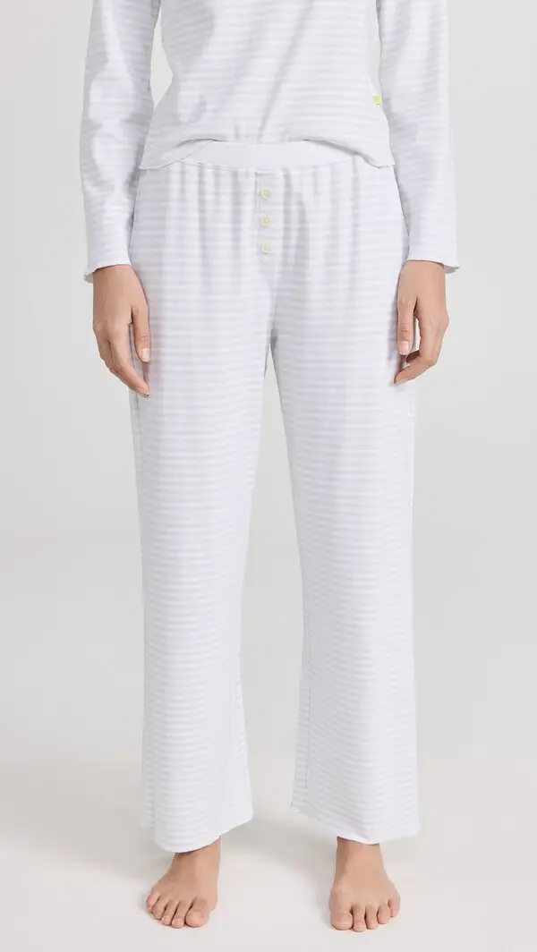 Morgan Lane Ellie Pajama Set - Sky Stripe