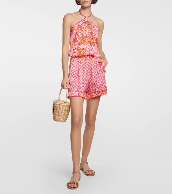 Poupette St Barth Isabelle Floral Shorts
