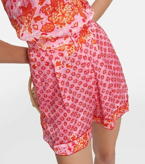 Poupette St Barth Isabelle Floral Shorts