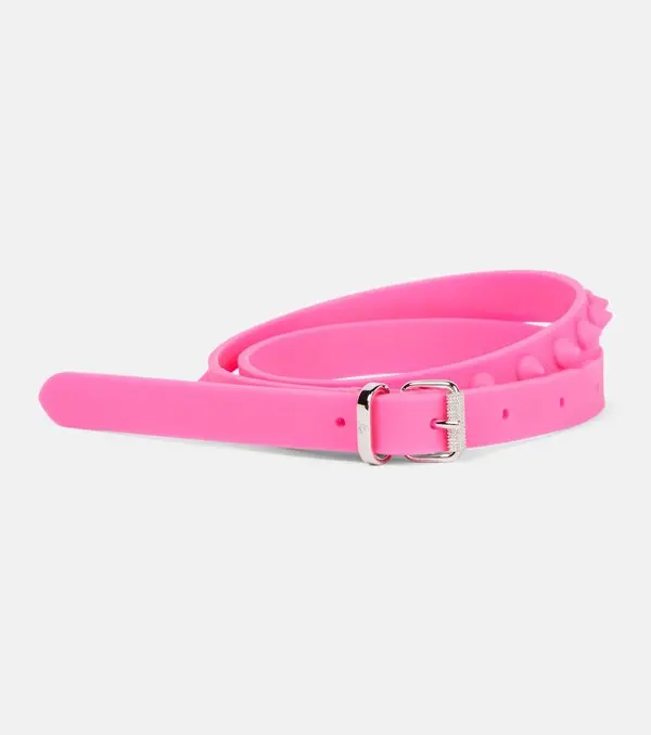 CHRISTIAN LOUBOUTIN Loubispikes Belt - Pink