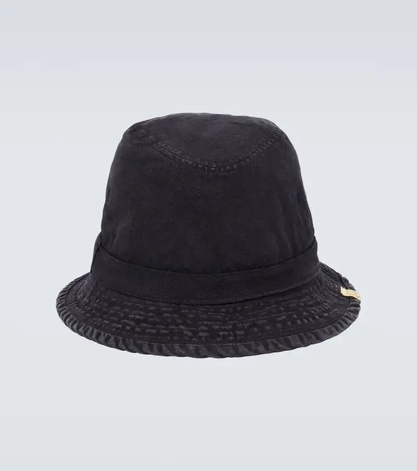 Visvim Buckley Cotton Bucket Hat In Blue - 40% Off | Editorialist