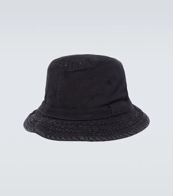 Visvim Buckley Cotton Bucket Hat In Blue - 40% Off | Editorialist