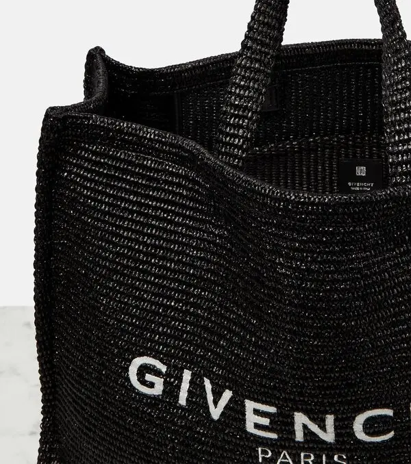 Givenchy G-tote Large Raffia-effect Shopper