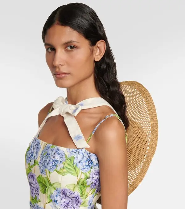 Agua Bendita Raffia Sun Hat