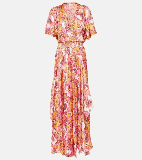 Poupette St Barth Floral Maxi Dress
