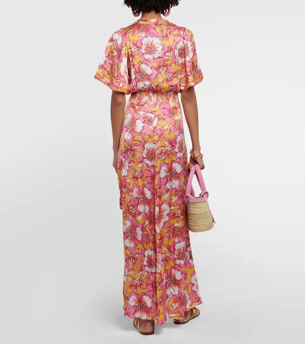 Poupette St Barth Floral Maxi Dress