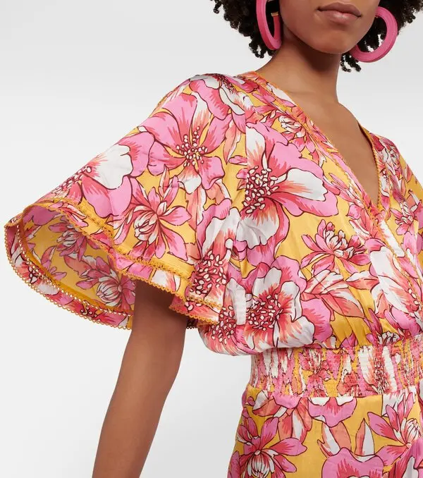 Poupette St Barth Floral Maxi Dress