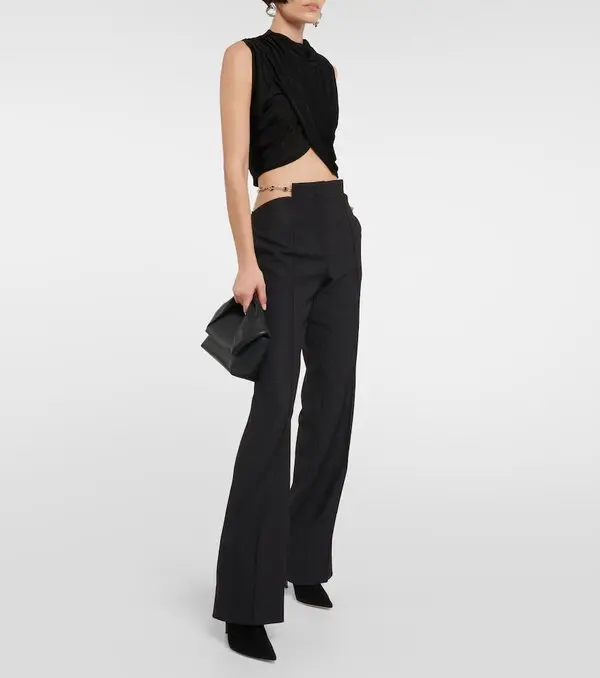 AYA MUSE Rivu Embellished Trousers