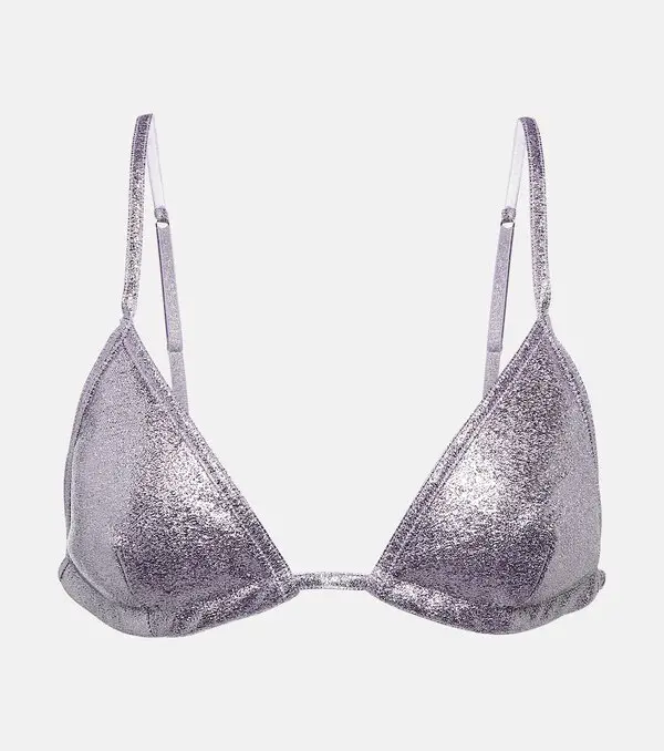 TOM FORD Metallic Bralette - Purple