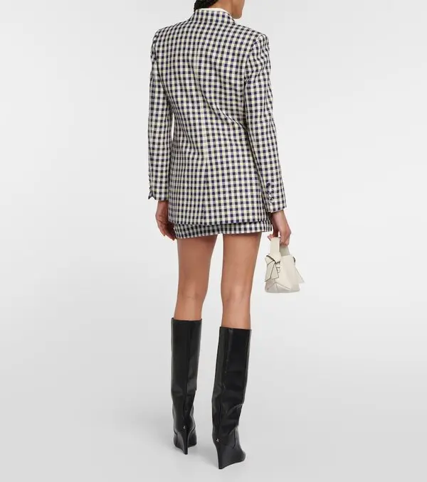 Ami Checked Blazer