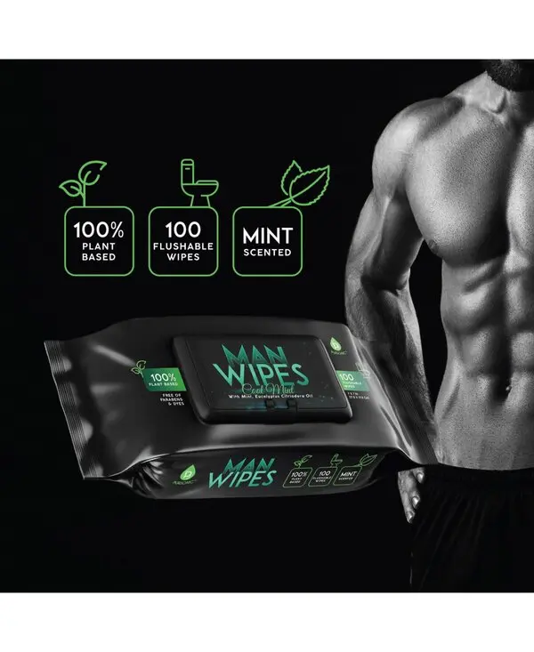 PURSONIC 12-pack Of Flushable Wipes