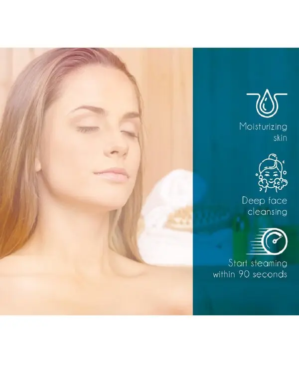 PURSONIC Facial Steamer Hot Mist Moisturizing Spa