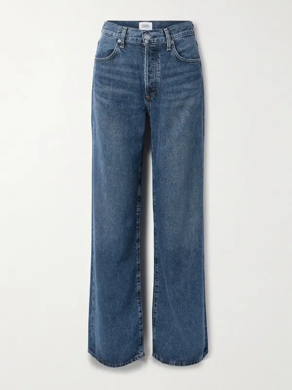Citizens Of Humanity Annina High-rise Wide-leg Jeans - Blue