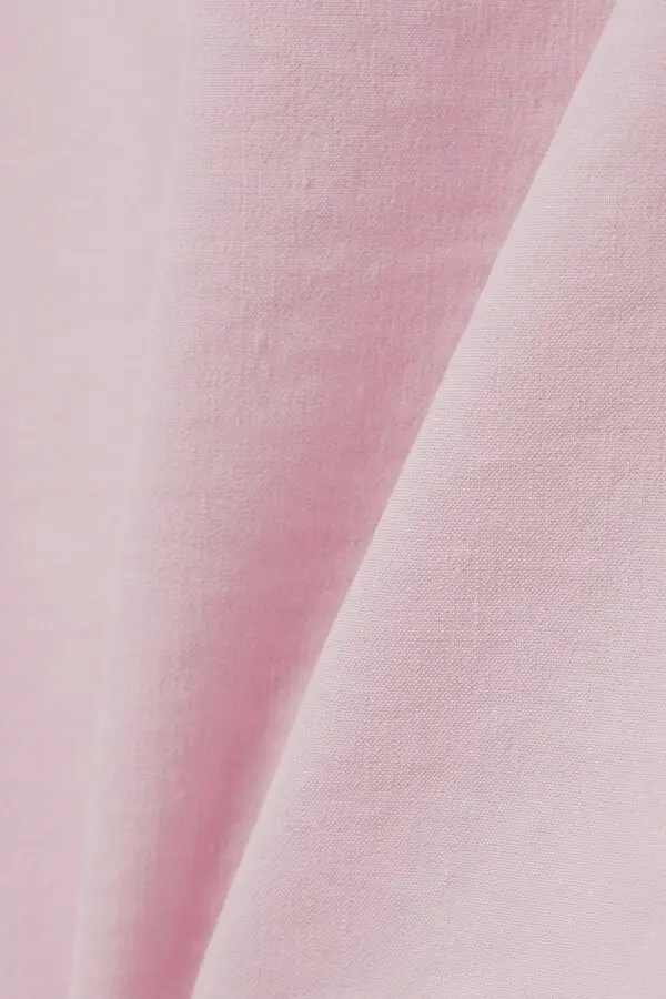 Theory Linen-blend Mini Dress