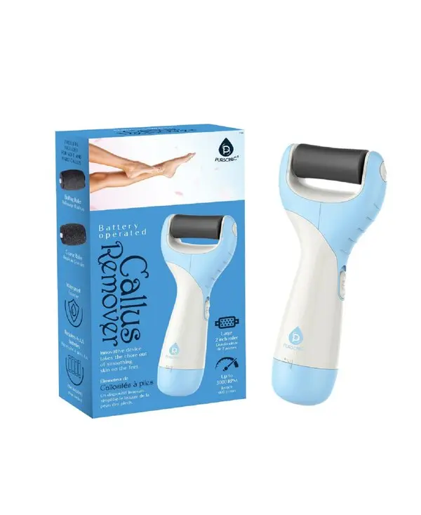 PURSONIC Battery Operated Callus Remover - Blue