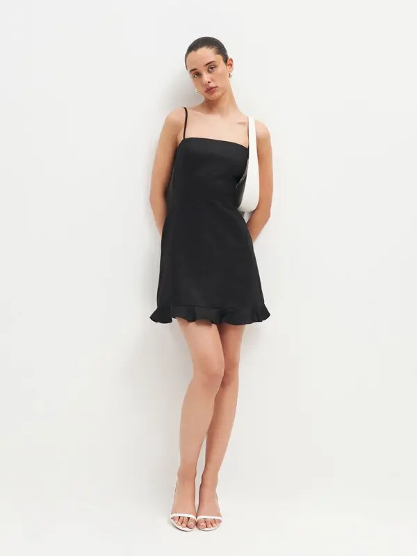 front line dress Amoris T701 Prom Dress - Black main image 1