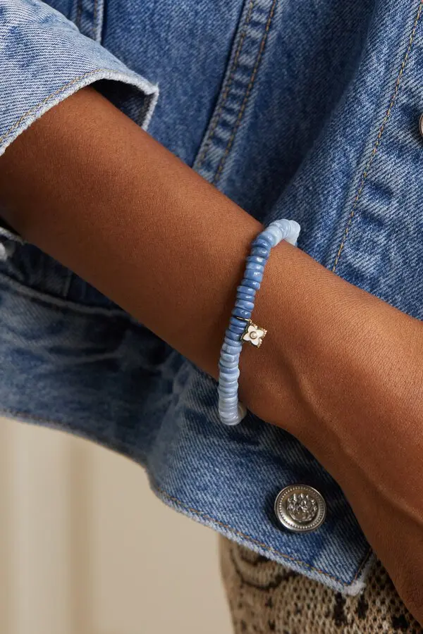 SYDNEY EVAN Mini Moroccan Flower Bracelet