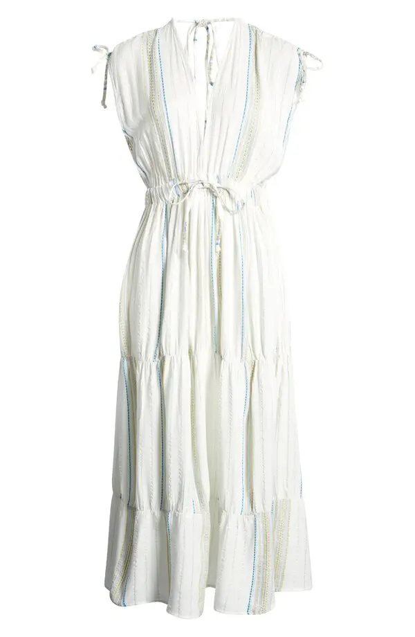 elan deep v neck cover up maxi dress Elan + Deep V-Neck Cover-Up Maxi Dress