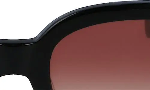Longchamp 52mm Tea Cup Sunglasses - Black
