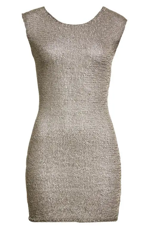 cute knit dress Womens Puff Sleeve Terry Knit Dress