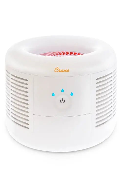 CRANE AIR Hepa Air Purifier - White